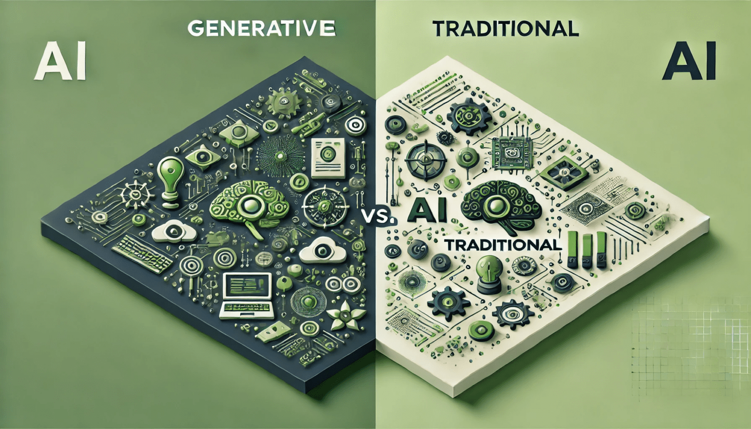 Entender la IA Generativa frente a la IA Tradicional