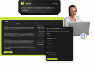 Dapta AI | No-Code AI Voice, Text & Workflow Automation for SMBs